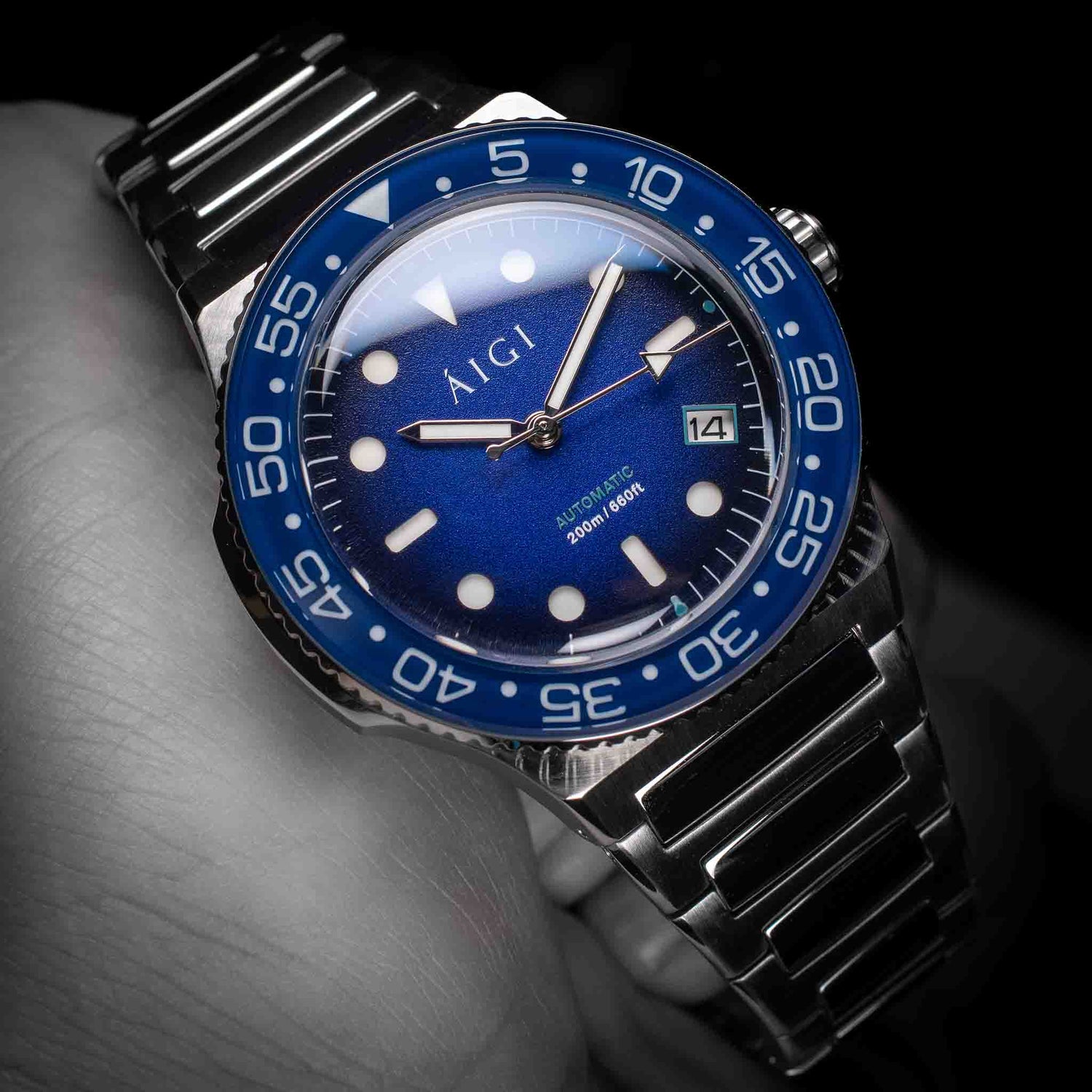 ARCTIC DIVER - BLUE | AUTOMATIC DIVE WATCH FOR MEN | NORWEGIAN WATCH